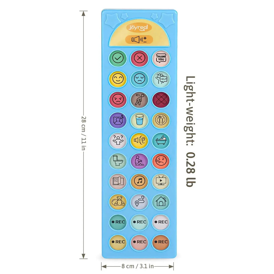 AAC Device for Autism & Speech Therapy | 24 Buttons + Programmable ...