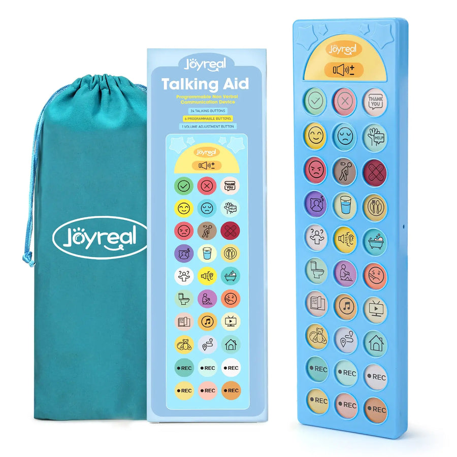 AAC Device for Autism & Speech Therapy | 24 Buttons + Programmable ...