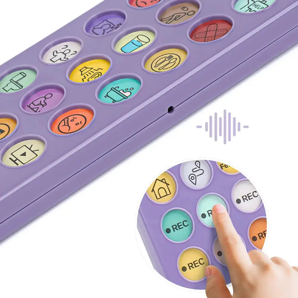 Joyreal AAC Device with Male & Female Voice Switch for Autism Toddlers